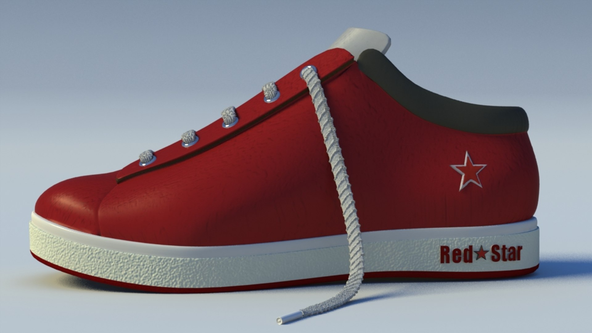 3d Model Red Star Trainer