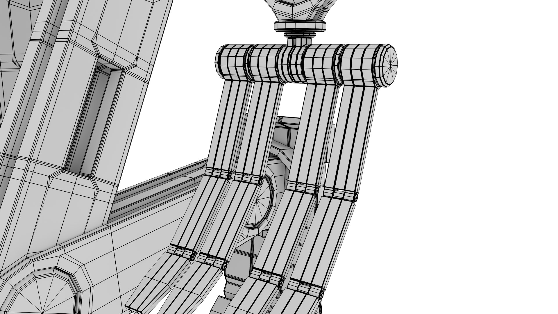 Abstract Robot With Glow Elements 3D Model - TurboSquid 2091741