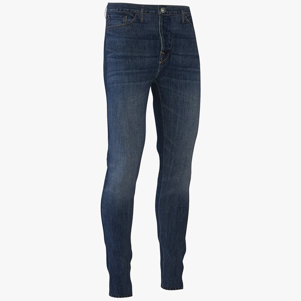 Men jeans model - TurboSquid 1440576