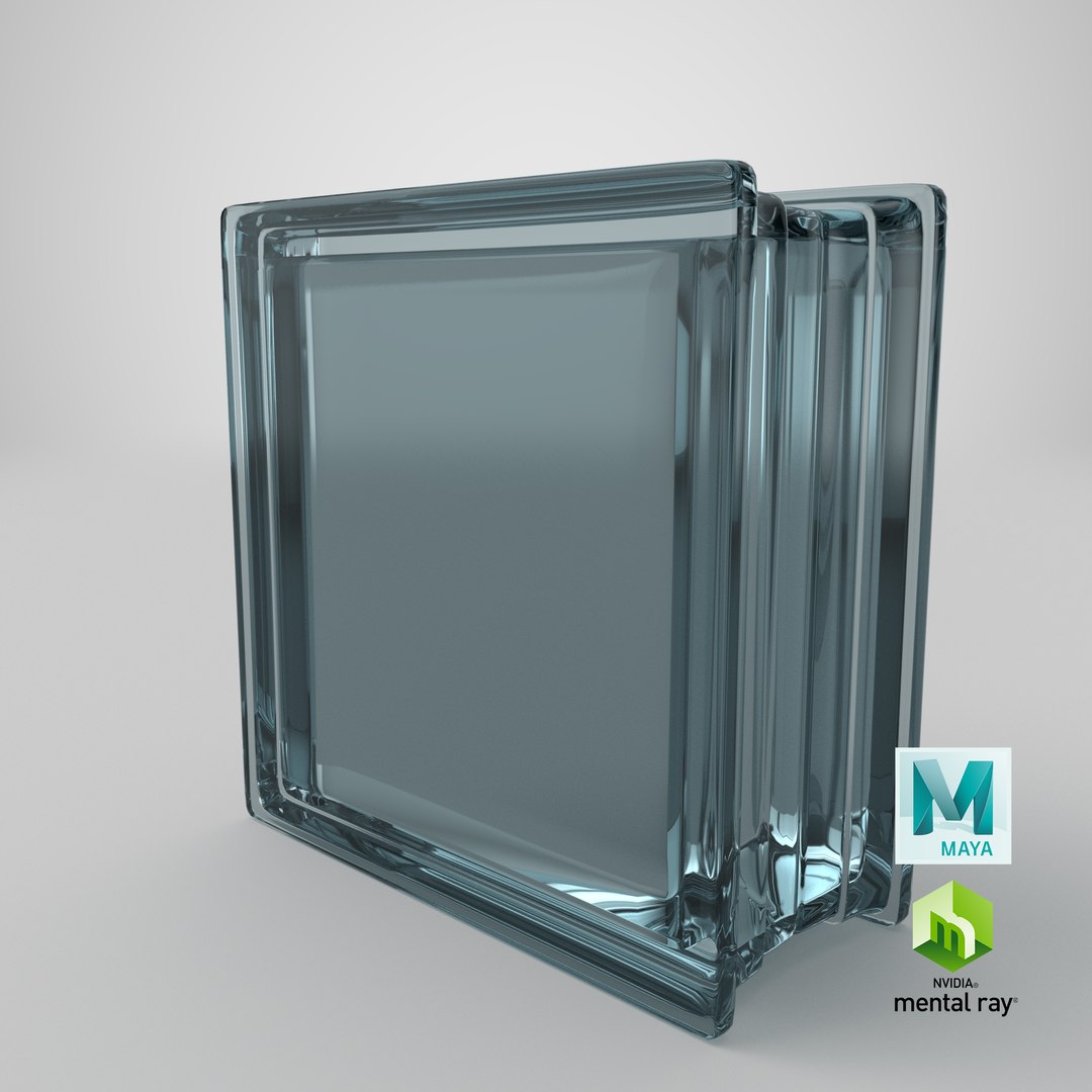3D Model Glass Block 1 - TurboSquid 1514513