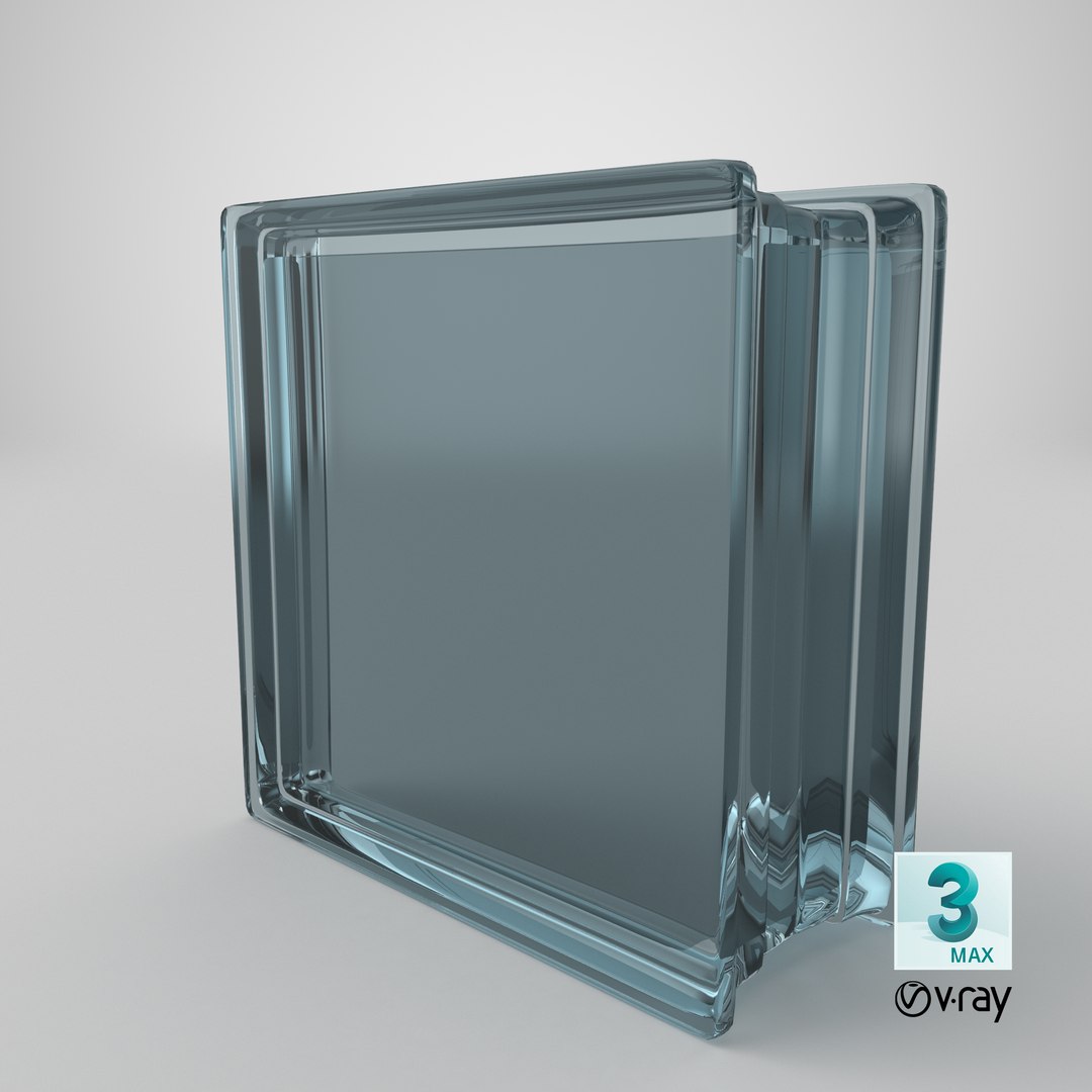 3D Model Glass Block 1 - TurboSquid 1514513