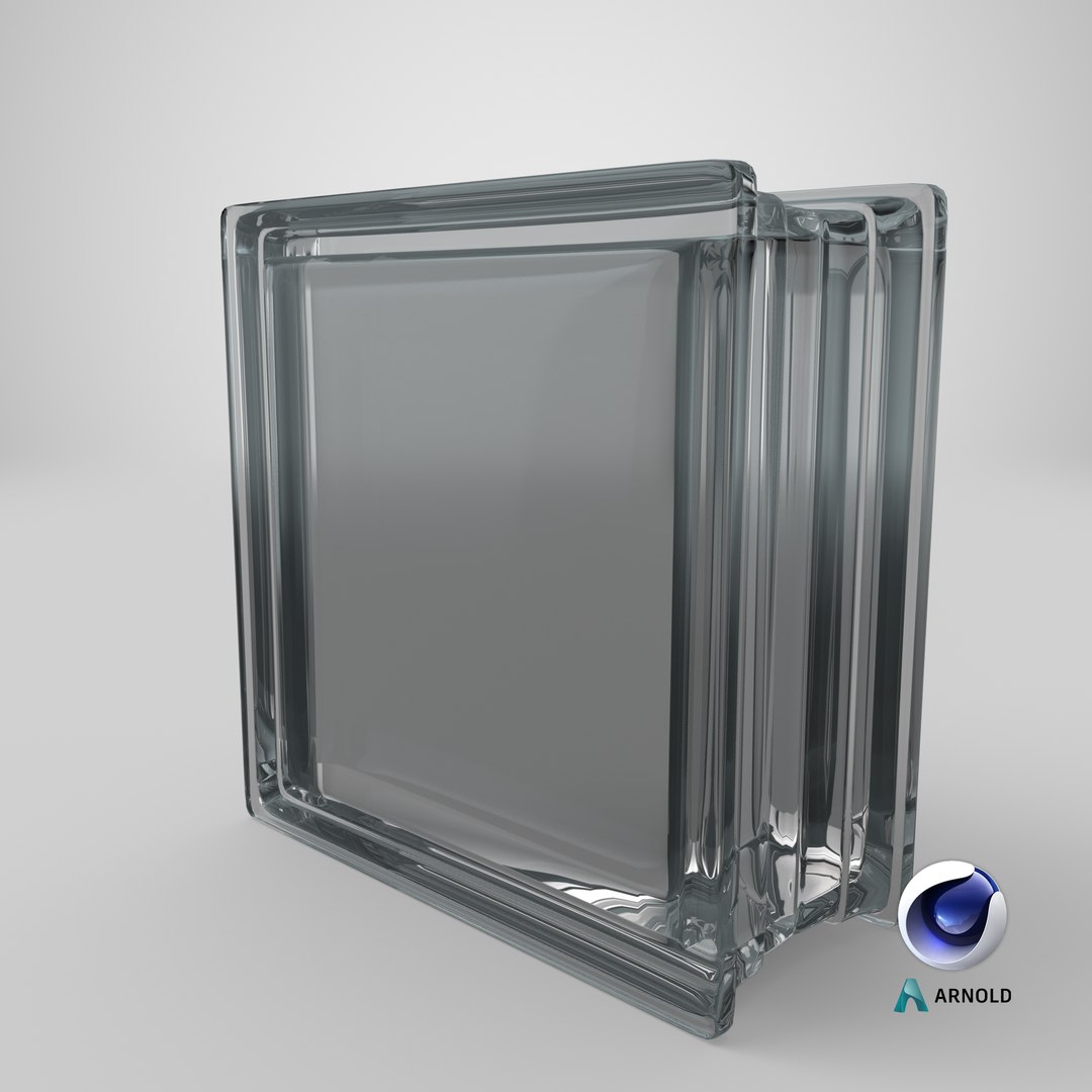 3D Model Glass Block 1 - TurboSquid 1514513