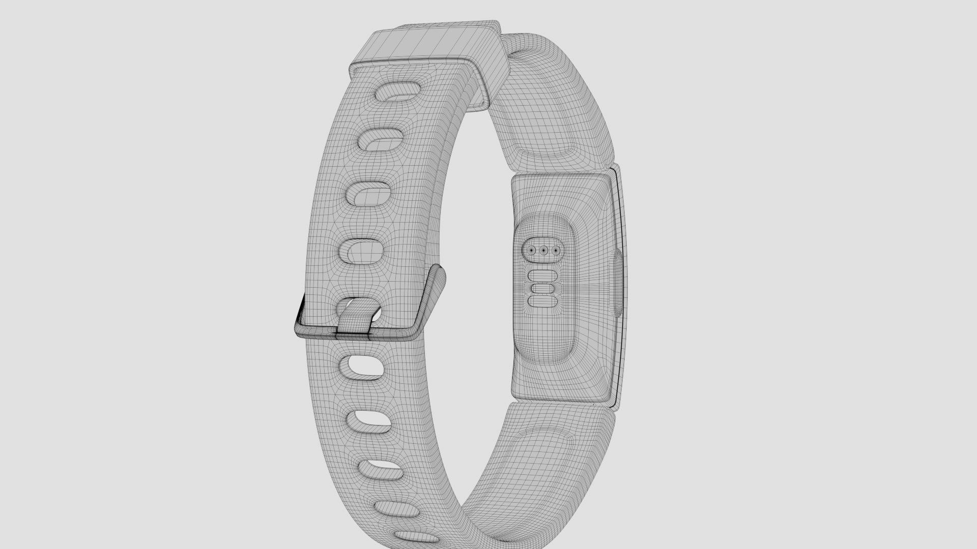3D Model Fitbit Fitness Tracker - TurboSquid 1682576