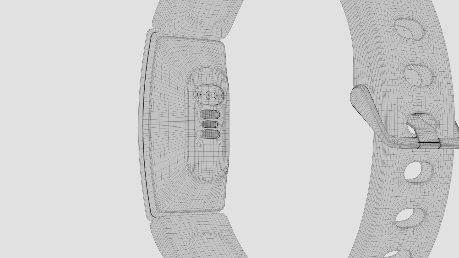 3D Model Fitbit Fitness Tracker - TurboSquid 1682576