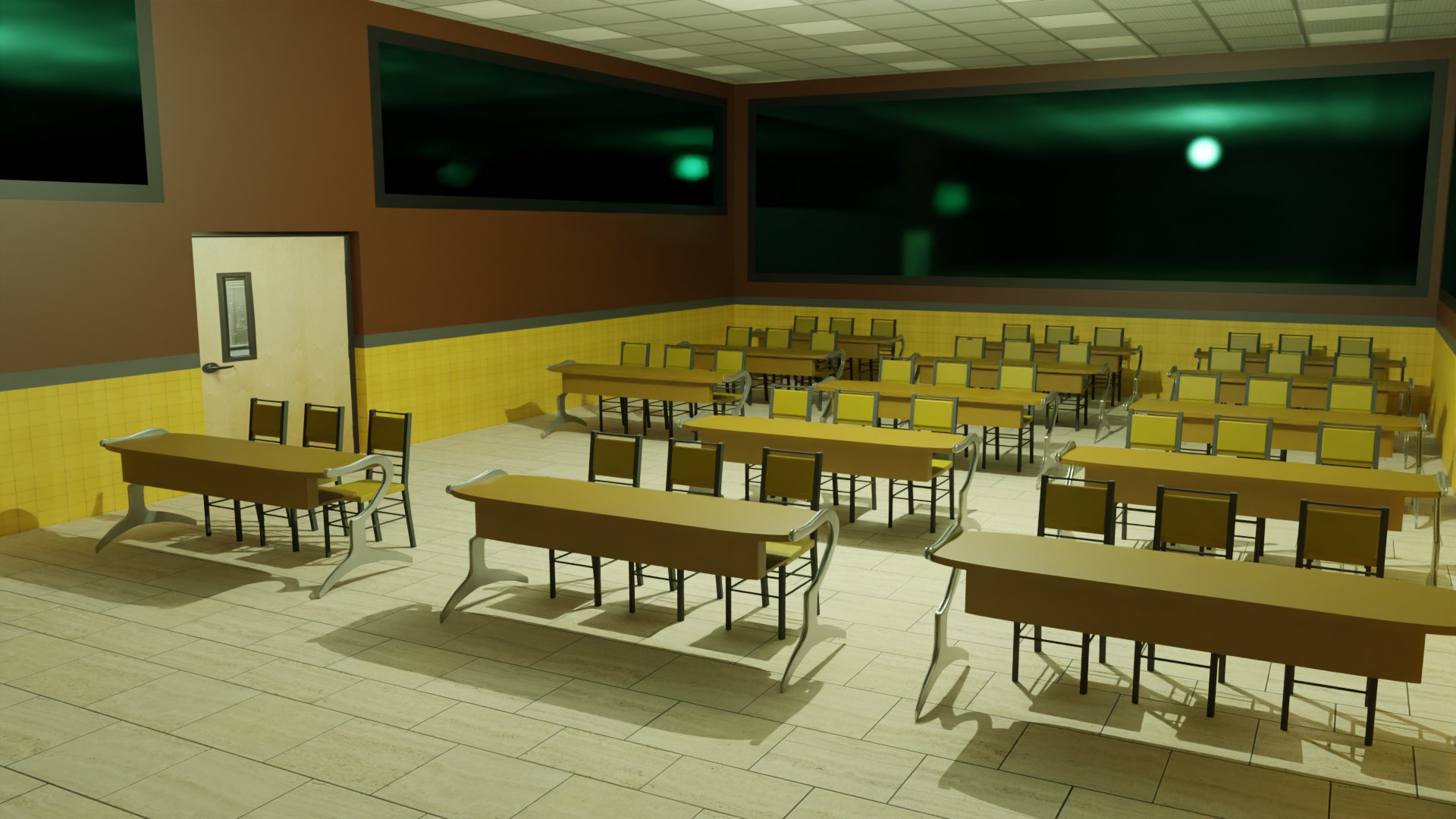 3D University Interior - TurboSquid 2140293
