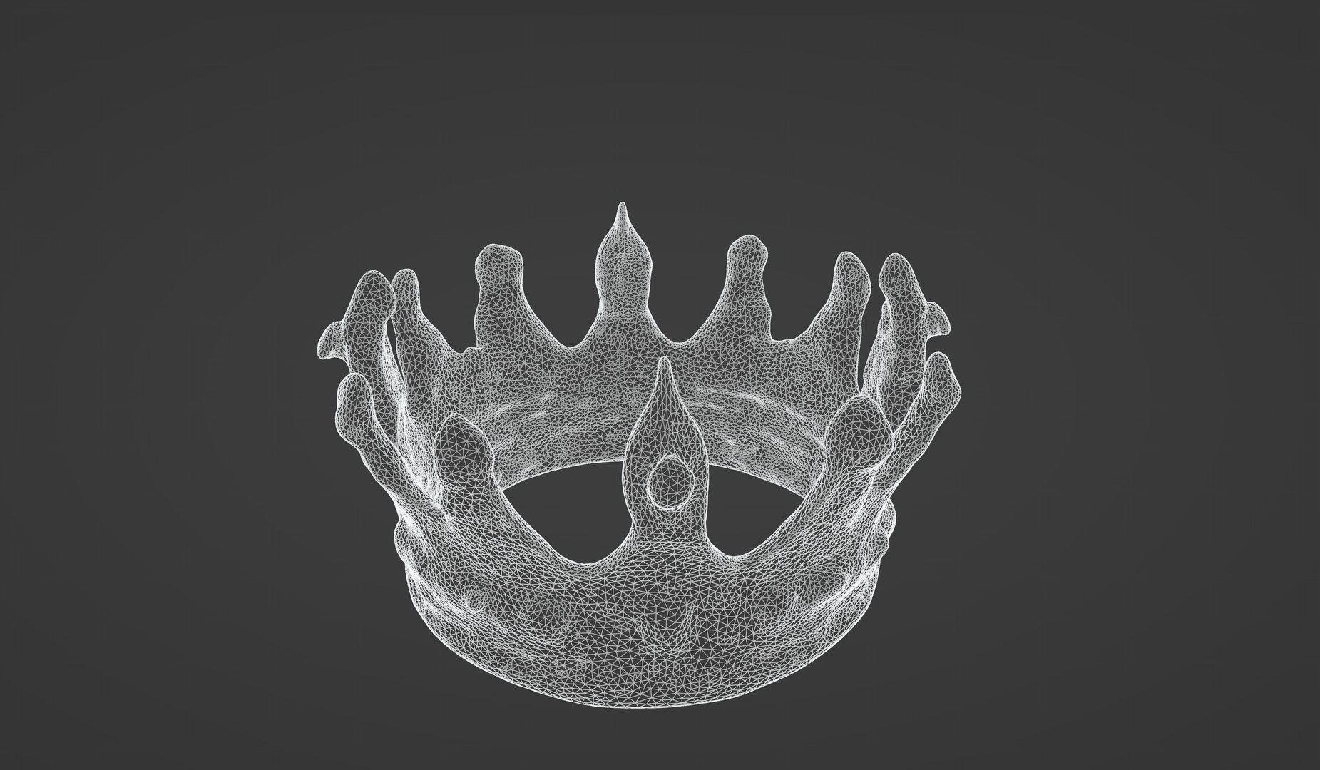 Regal Adornment A Jewel-Encrusted Ceremonial Crown model - TurboSquid ...