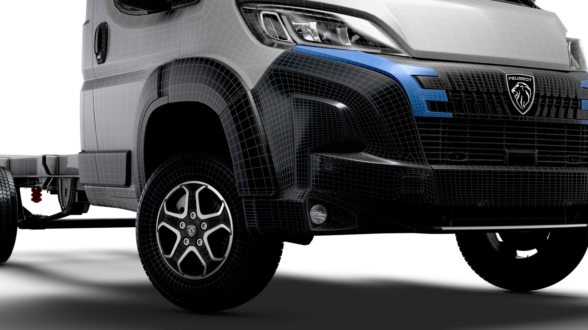 3D Model Peugeot Boxer Chassis SingleCab L2 2026 - TurboSquid 2485096