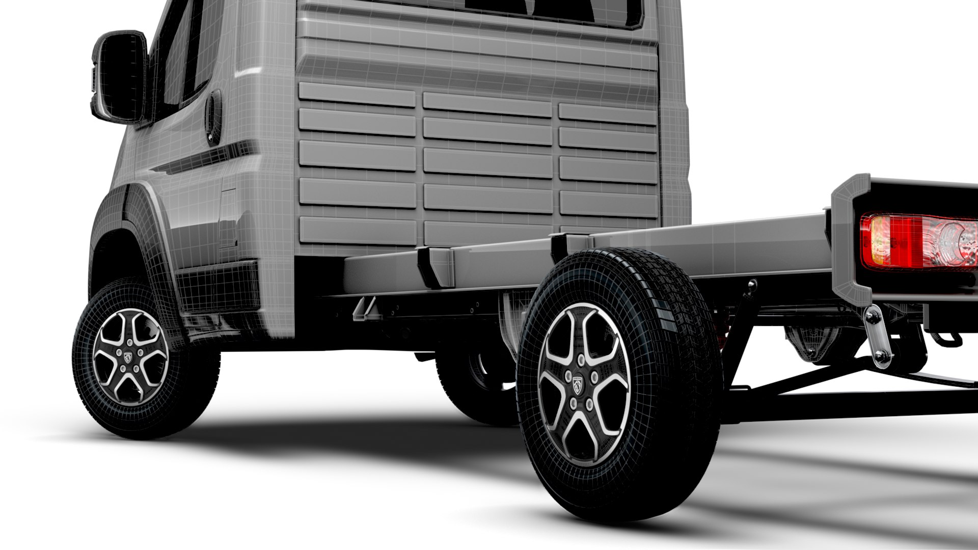 3D Model Peugeot Boxer Chassis SingleCab L2 2026 - TurboSquid 2485096