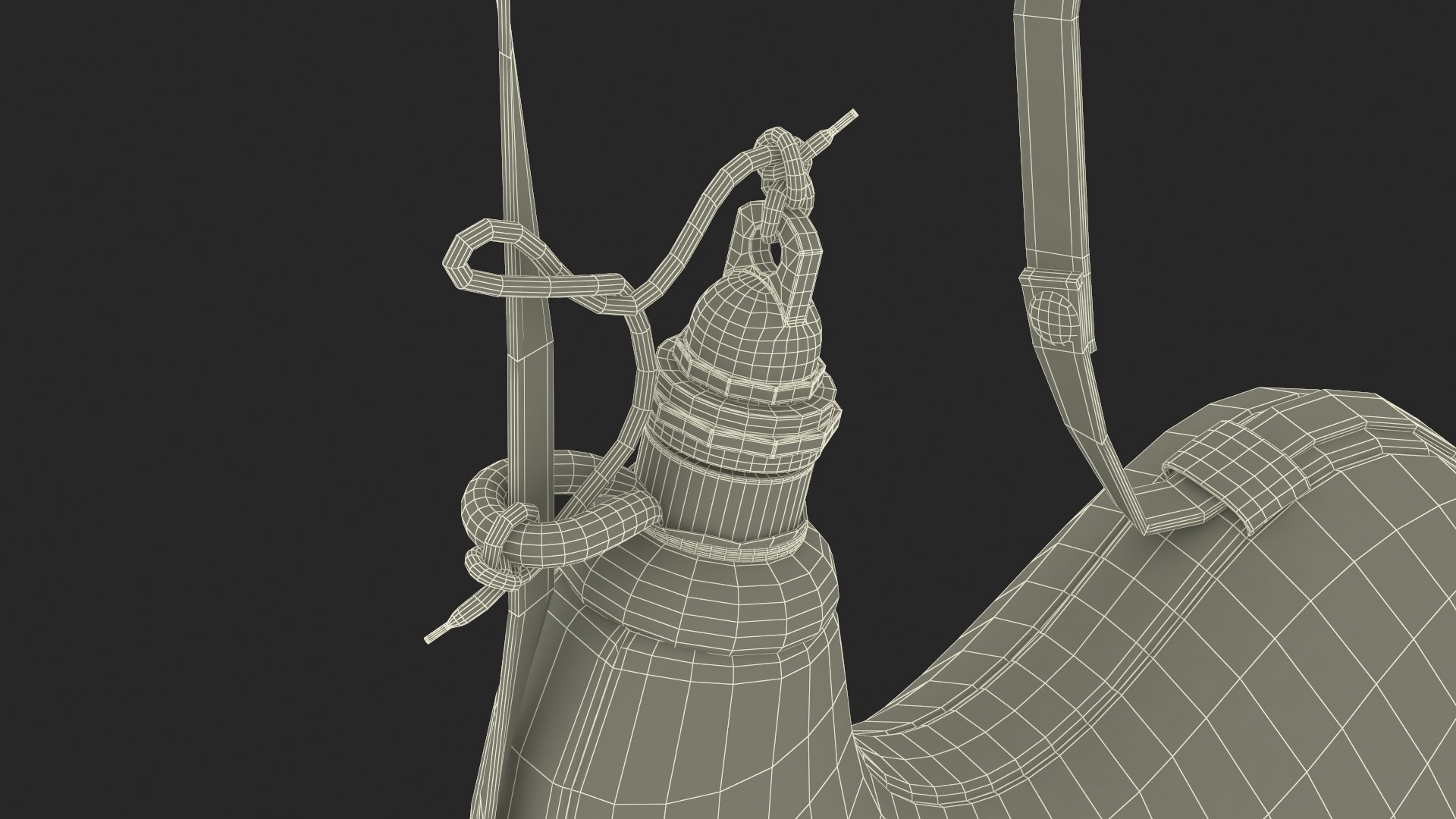 3D Hanging Wineskin JB Beige - TurboSquid 2191876