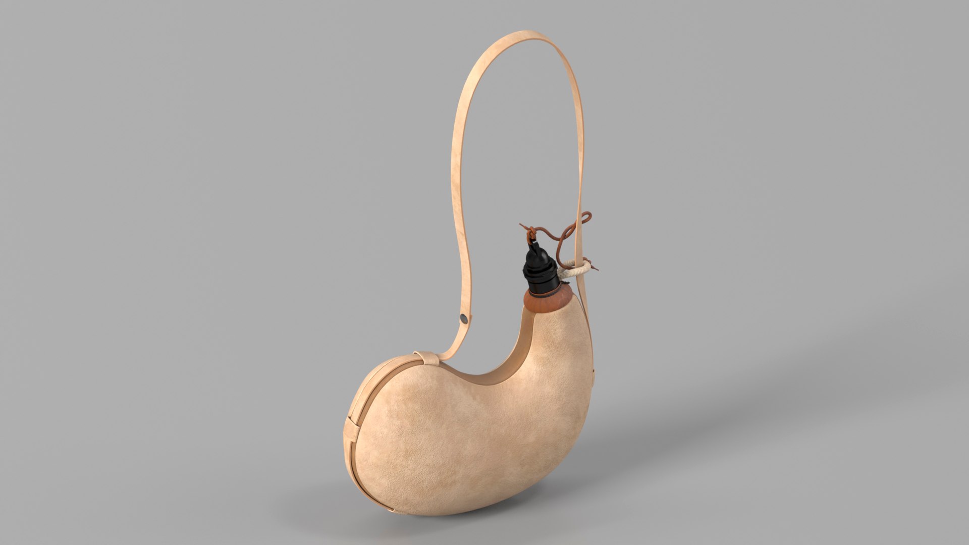 3D Hanging Wineskin JB Beige - TurboSquid 2191876
