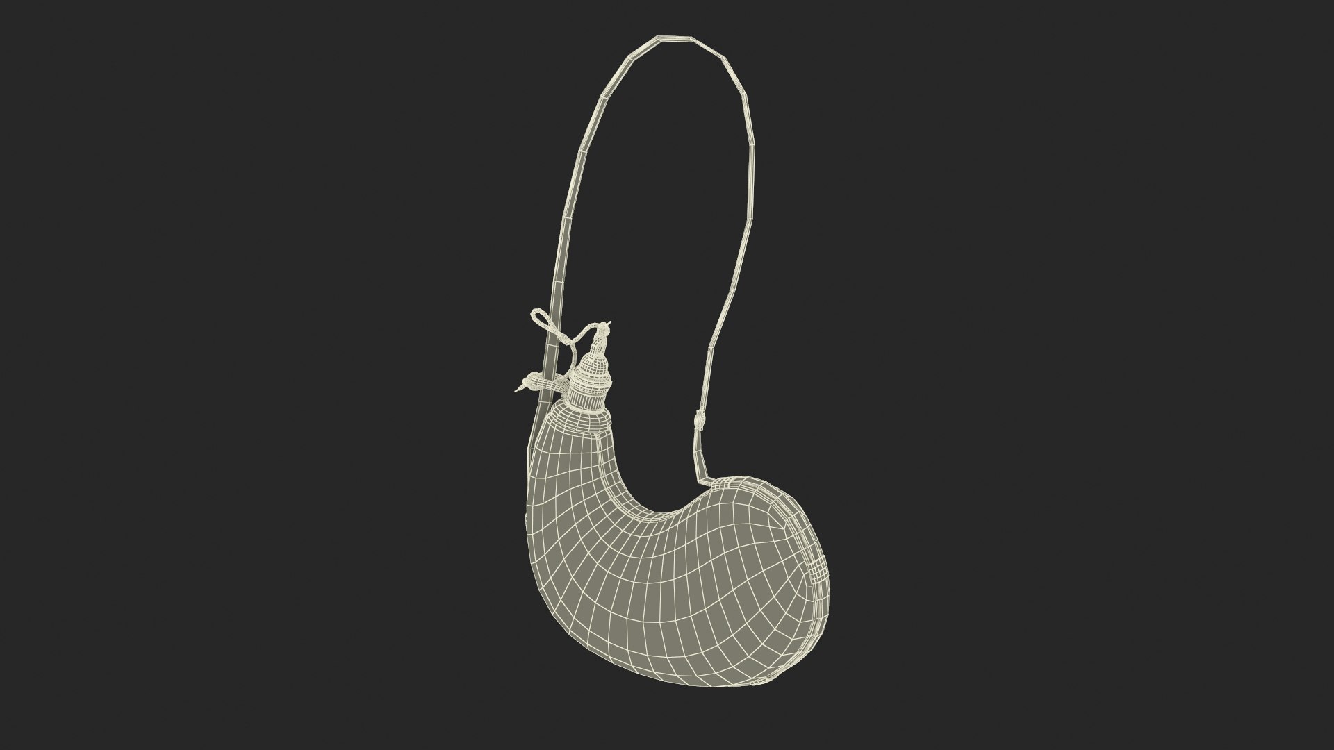 3D Hanging Wineskin JB Beige - TurboSquid 2191876