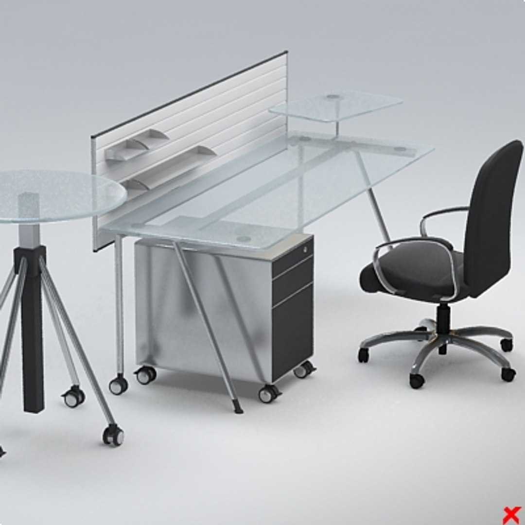 3d Office Table