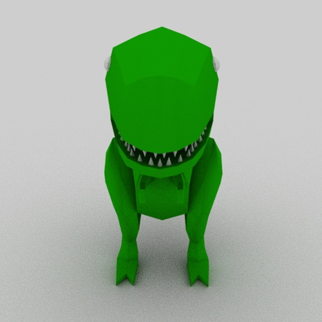 Dinosaur Cartoon Animation 3D Model - TurboSquid 1333219