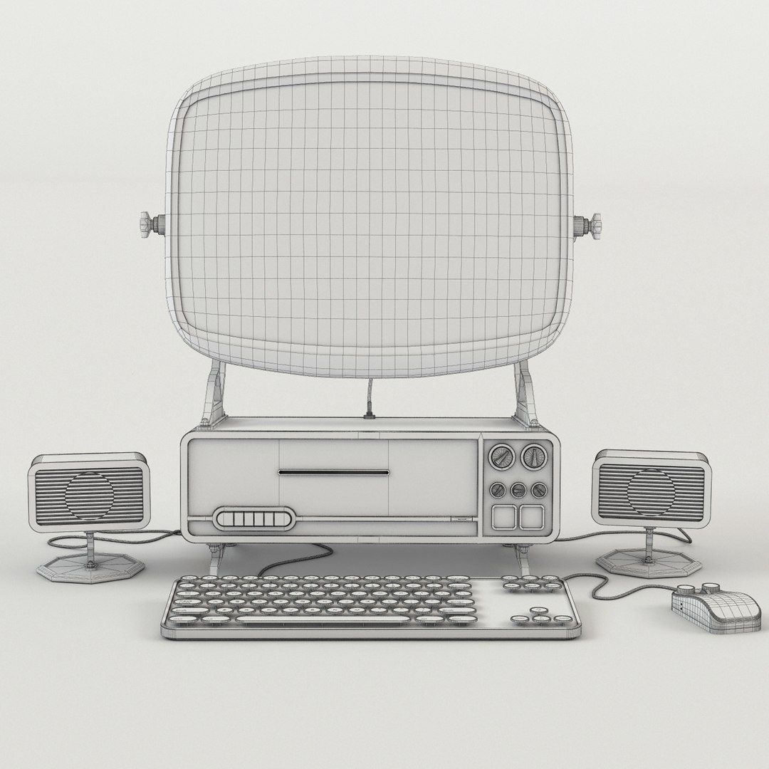 Old Computer 3d Max
