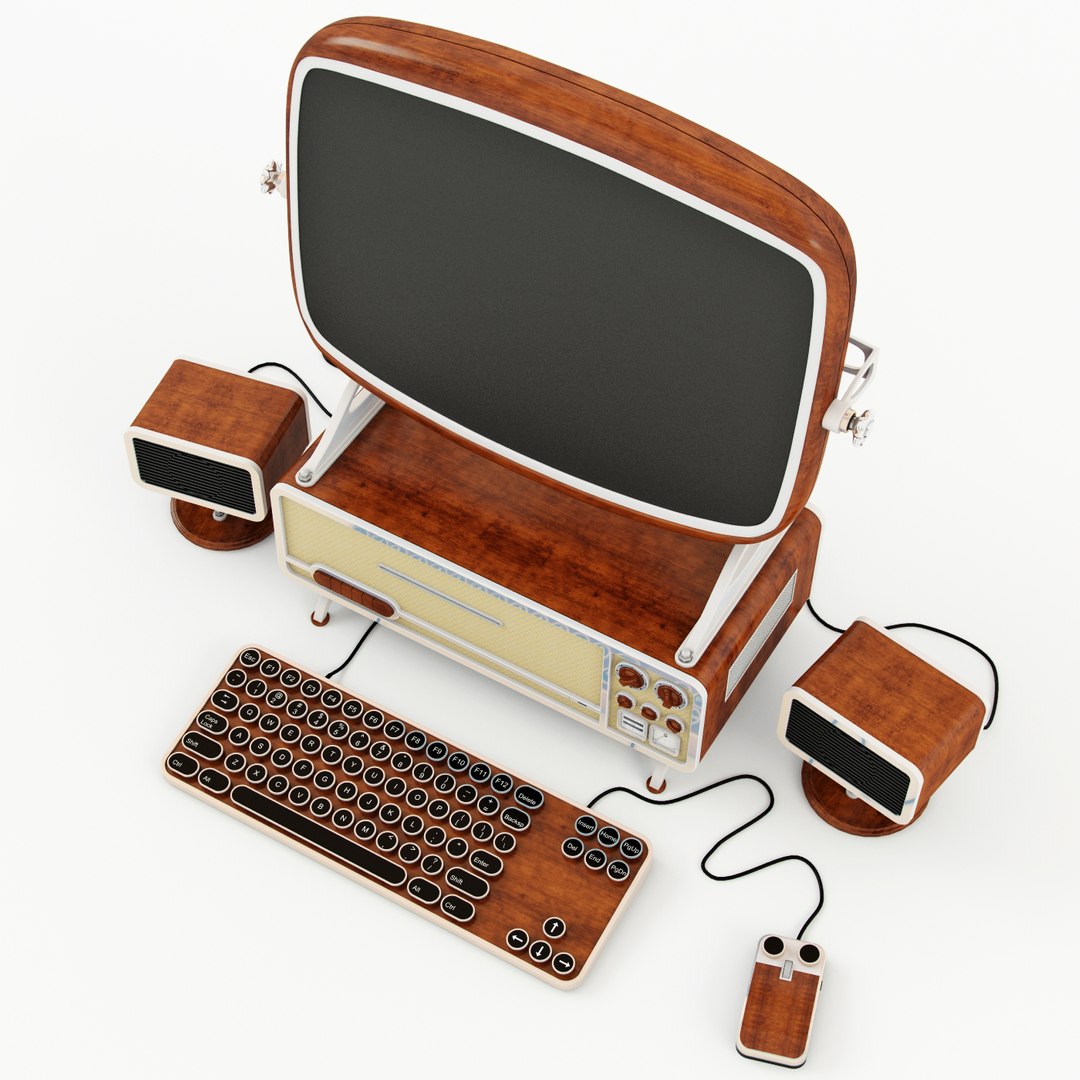 Old Computer 3d Max