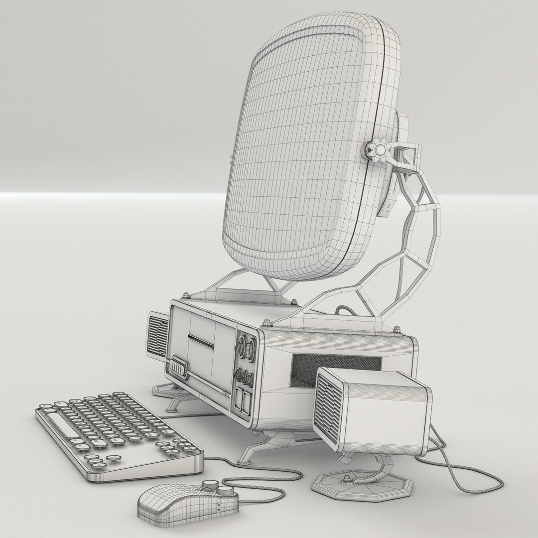 Old Computer 3d Max