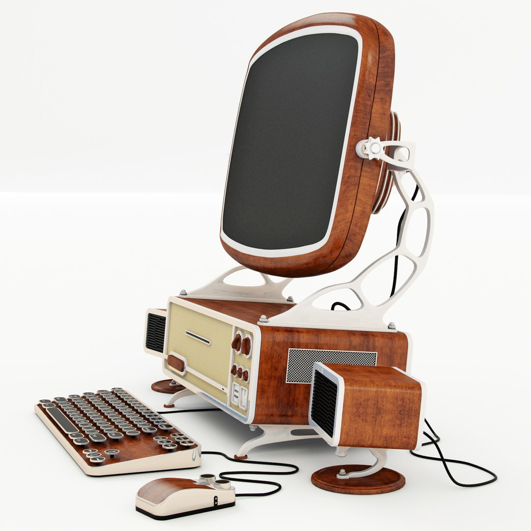 Old Computer 3d Max