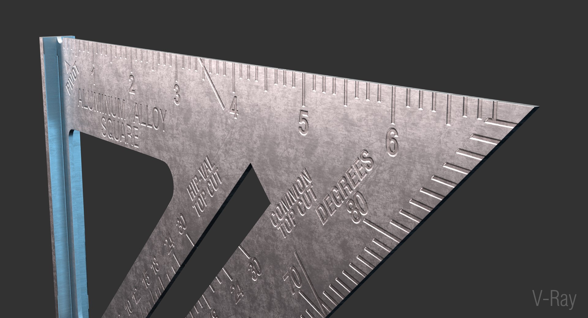 3D Rafter Ruler Model - TurboSquid 1633883