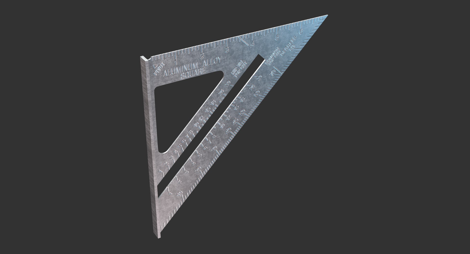 3D Rafter Ruler Model - TurboSquid 1633883