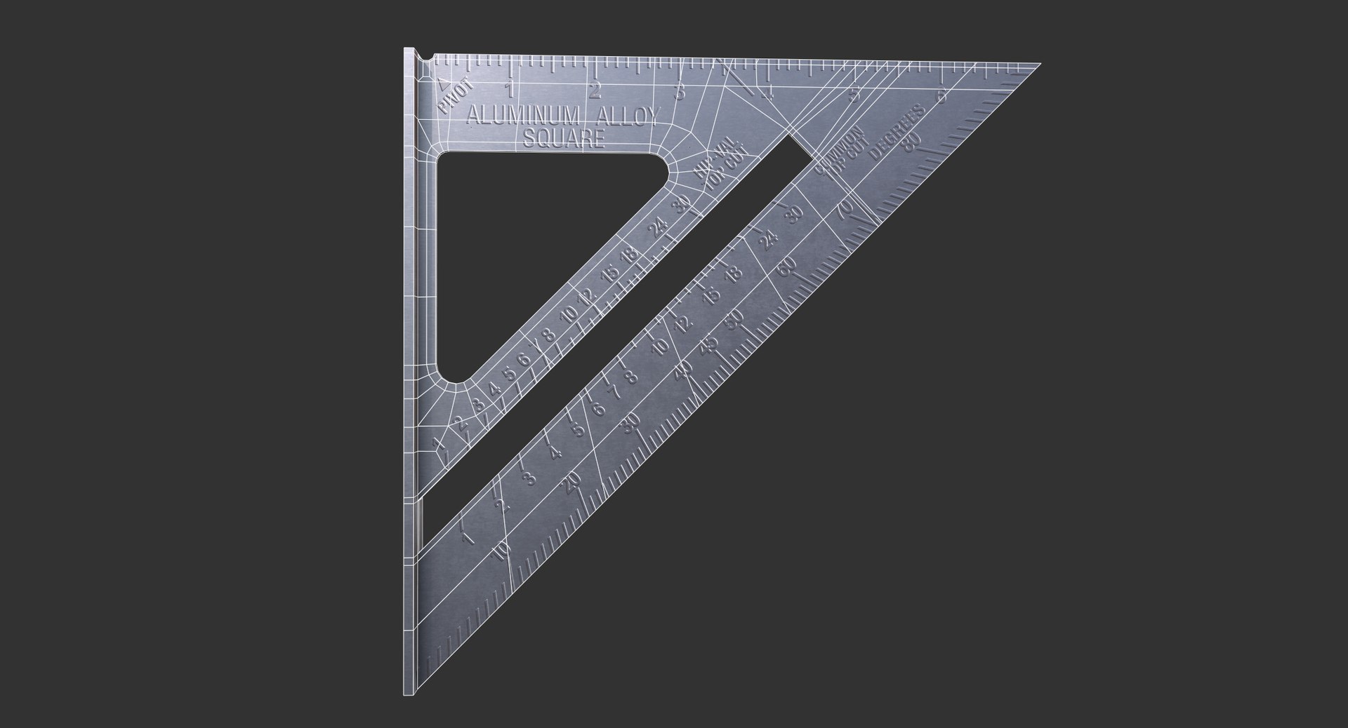 3D Rafter Ruler Model - TurboSquid 1633883