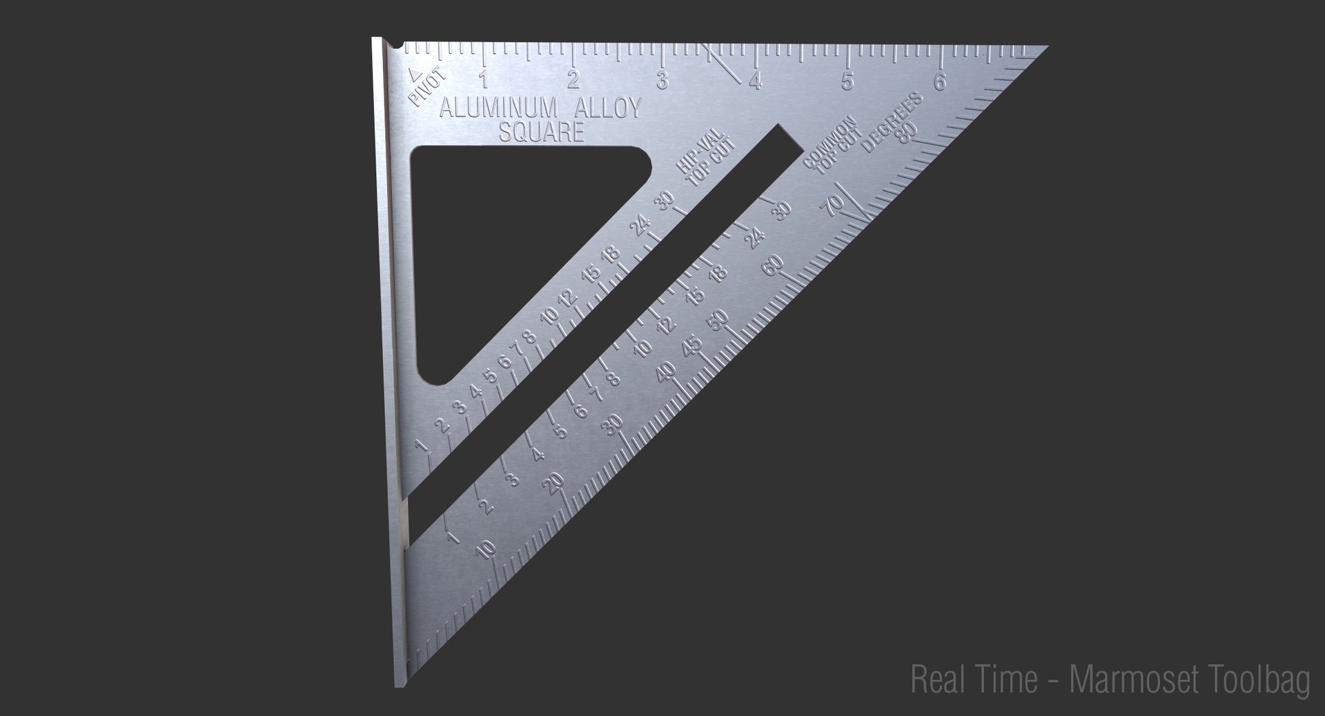 3D Rafter Ruler Model - TurboSquid 1633883