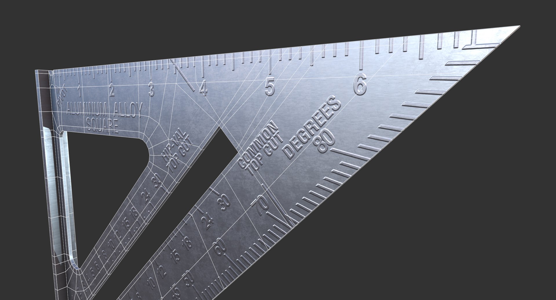 3D Rafter Ruler Model - TurboSquid 1633883