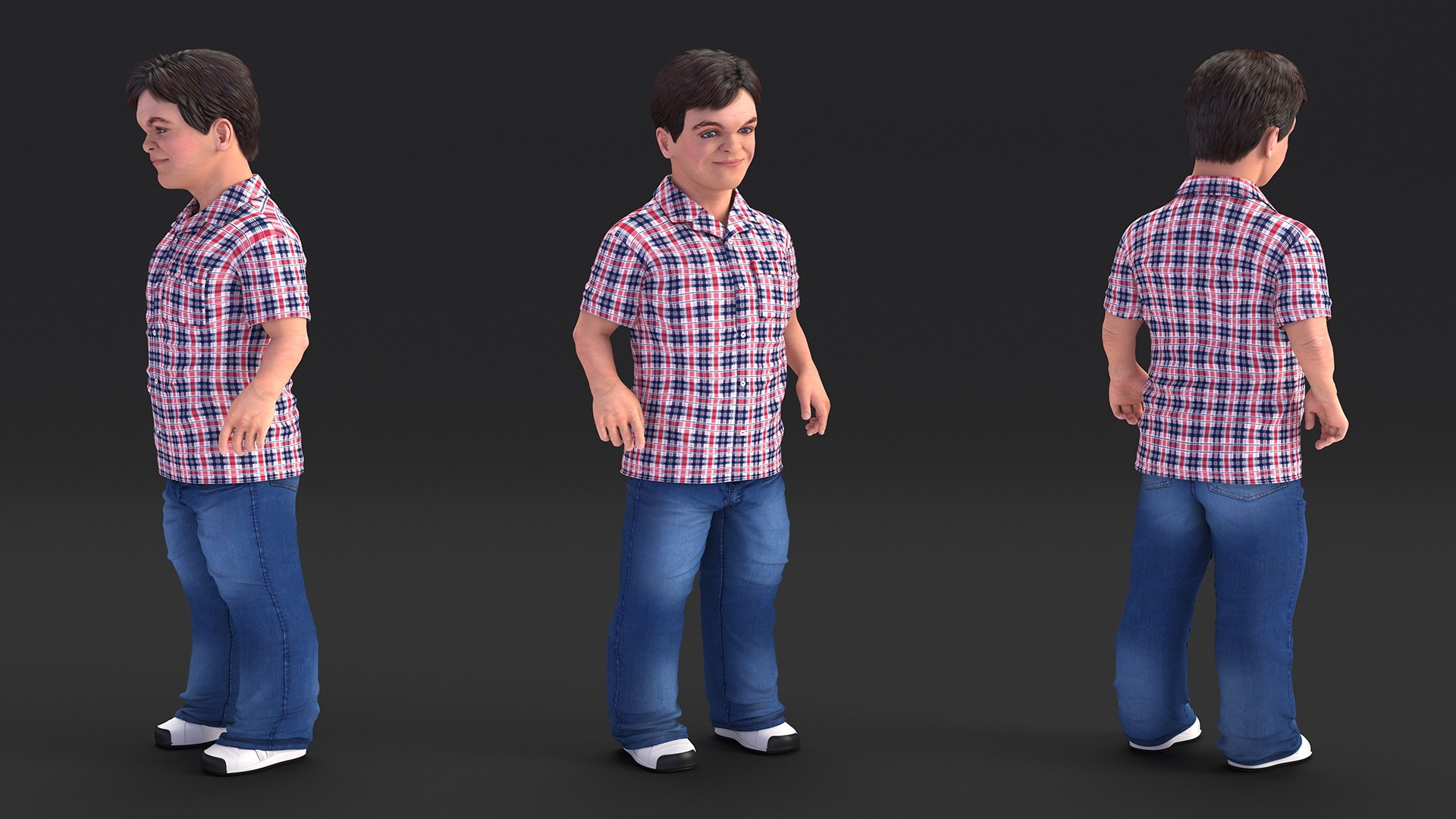 Dwarf Male Character Casual Style Standing Pose 3D Model - TurboSquid ...