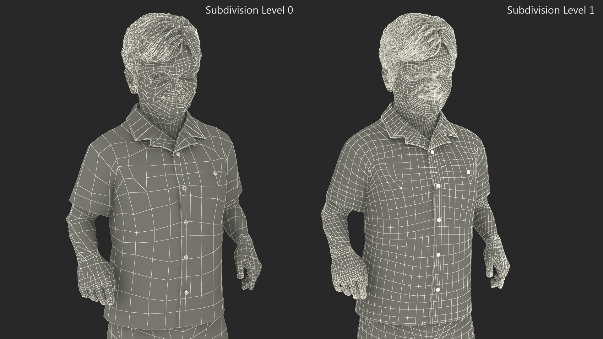 Dwarf Male Character Casual Style Standing Pose 3D Model - TurboSquid ...