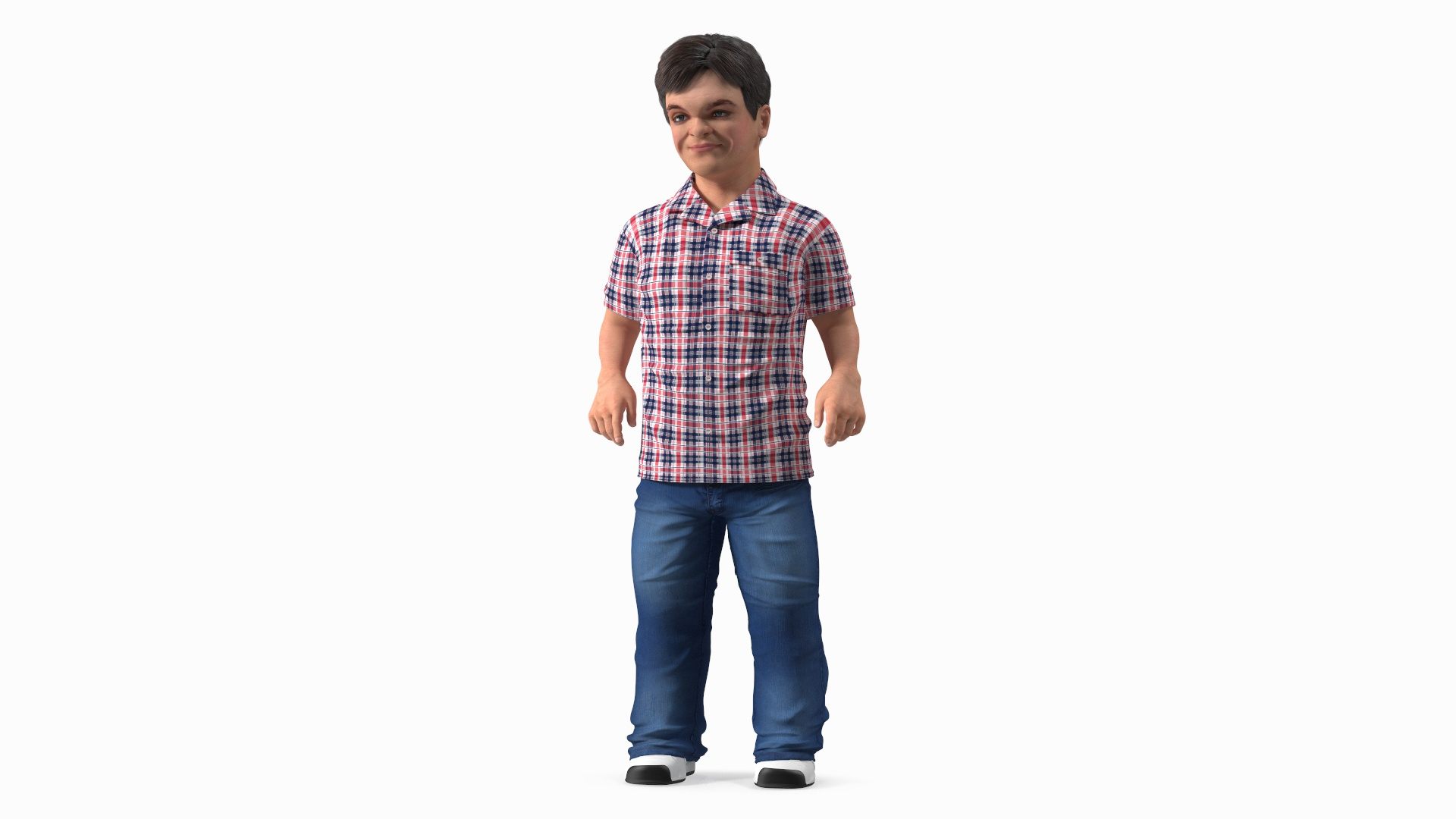 Dwarf Male Character Casual Style Standing Pose 3D Model - TurboSquid ...