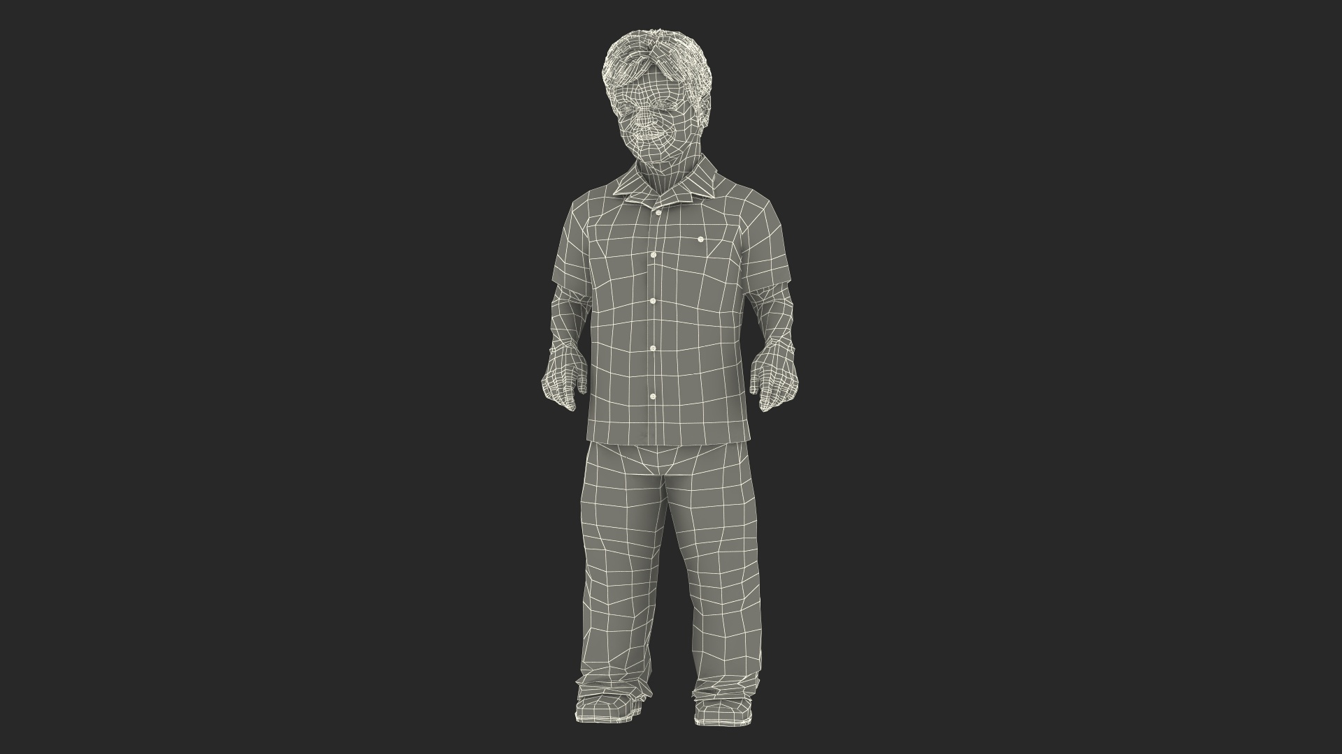 Dwarf Male Character Casual Style Standing Pose 3D Model - TurboSquid ...