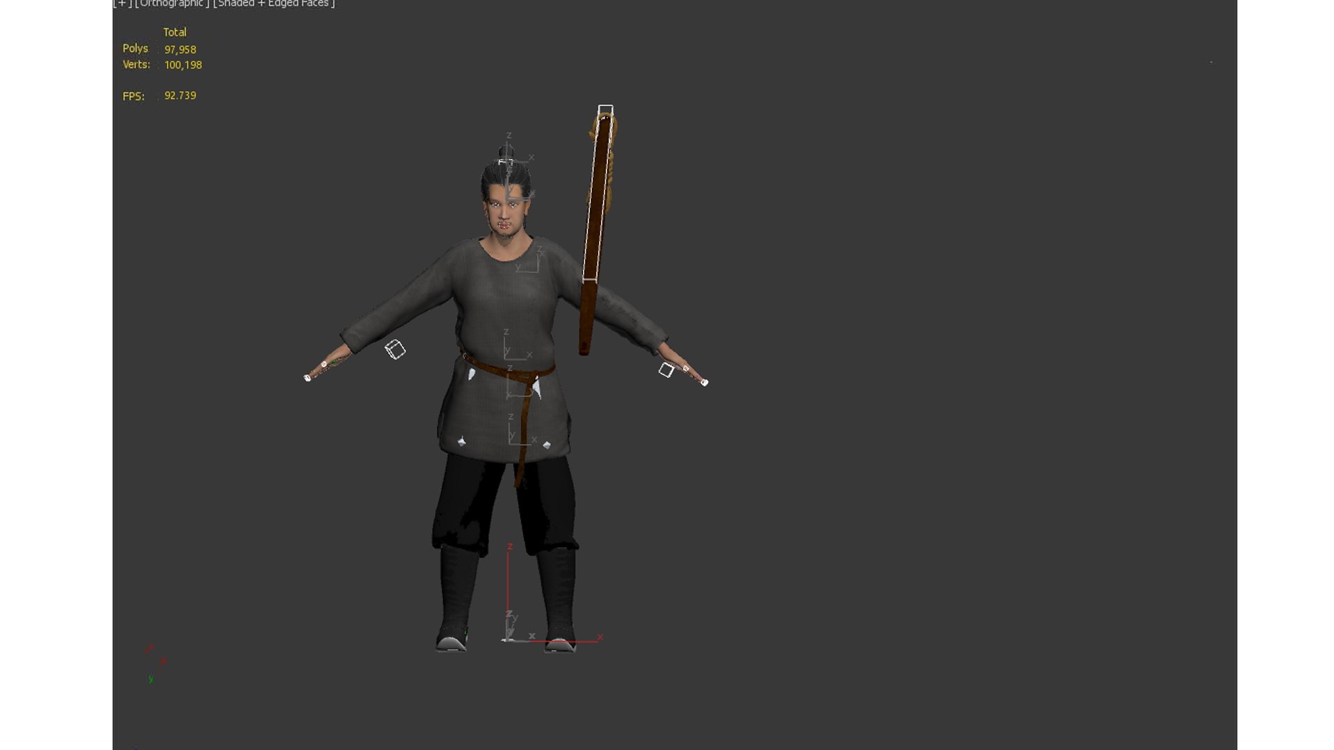 3D Farmer Character Model - TurboSquid 2372704
