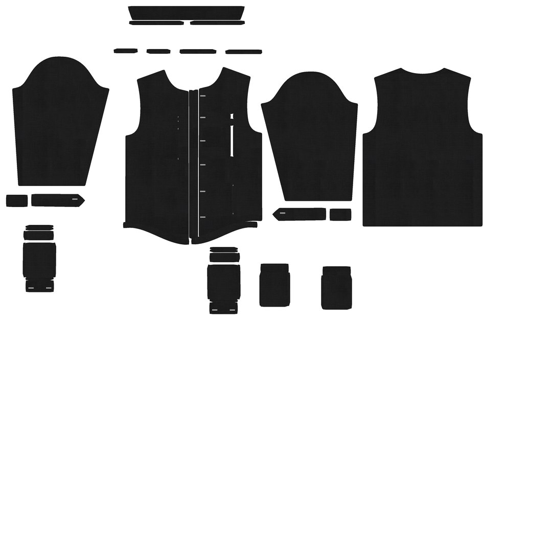 Denim Jacket Model - TurboSquid 1996802