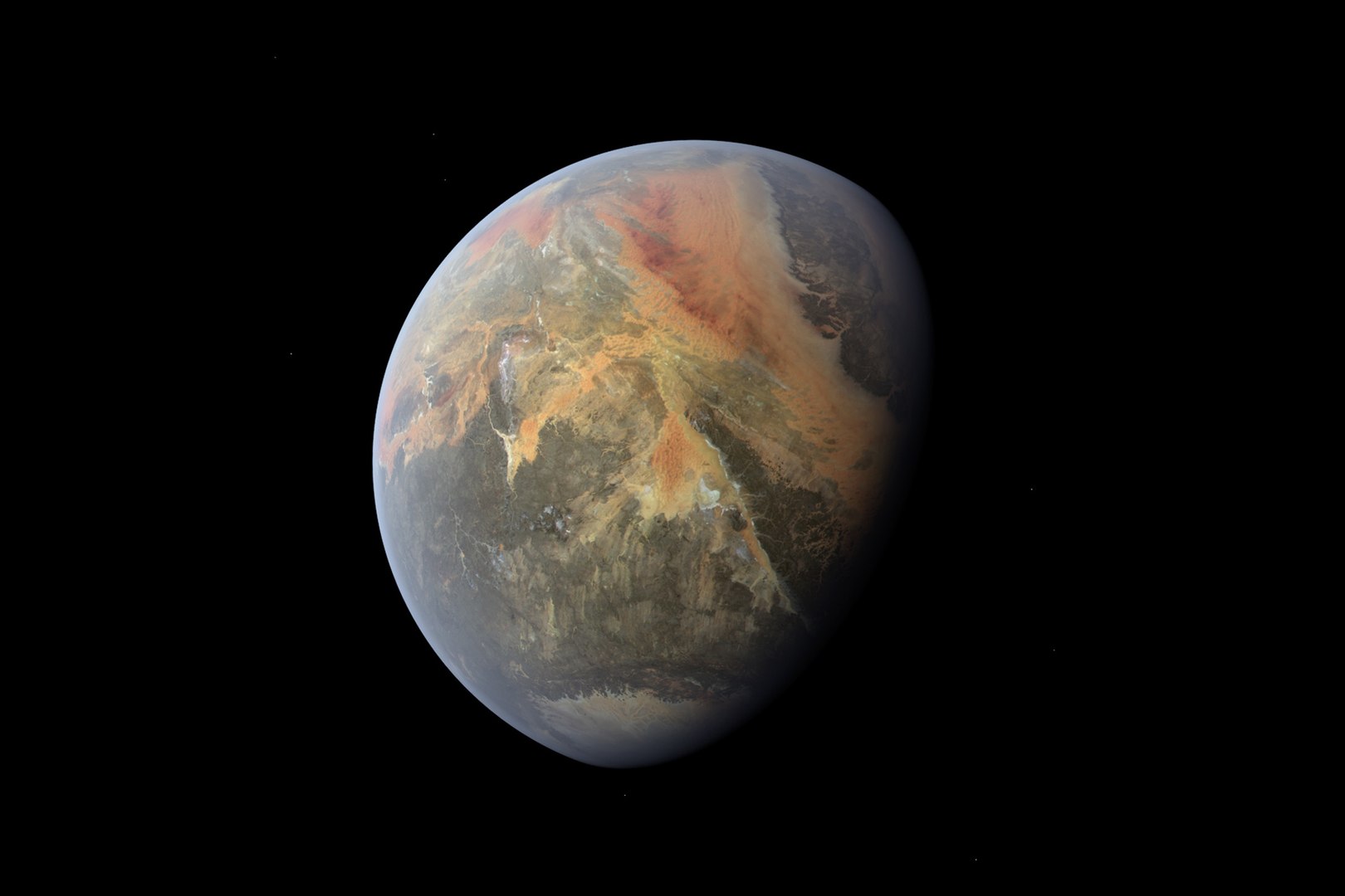 Fictional Alien Planet - 8k - Collection VOL II 3D Model - TurboSquid ...