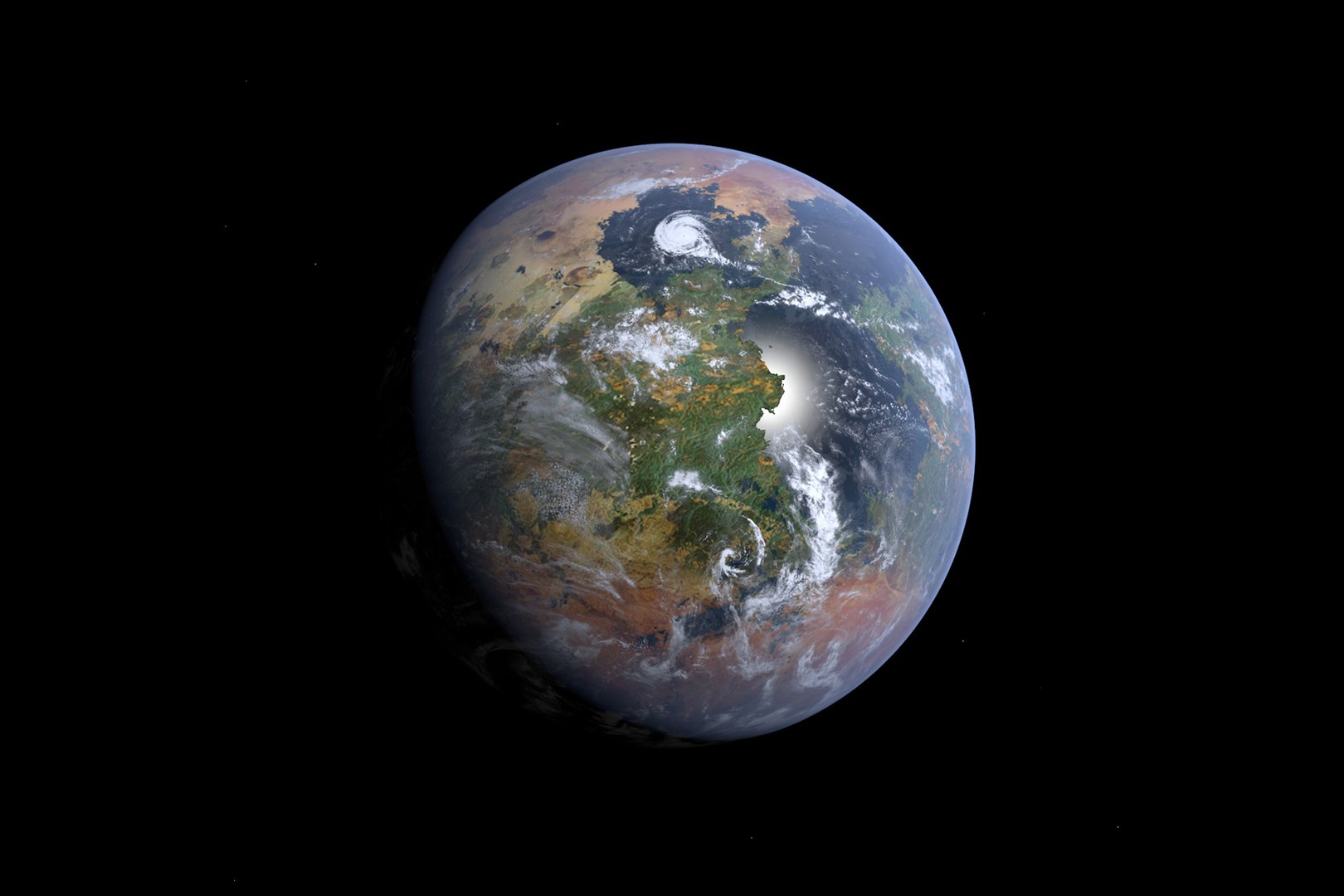 Fictional Alien Planet - 8k - Collection VOL II 3D Model - TurboSquid ...