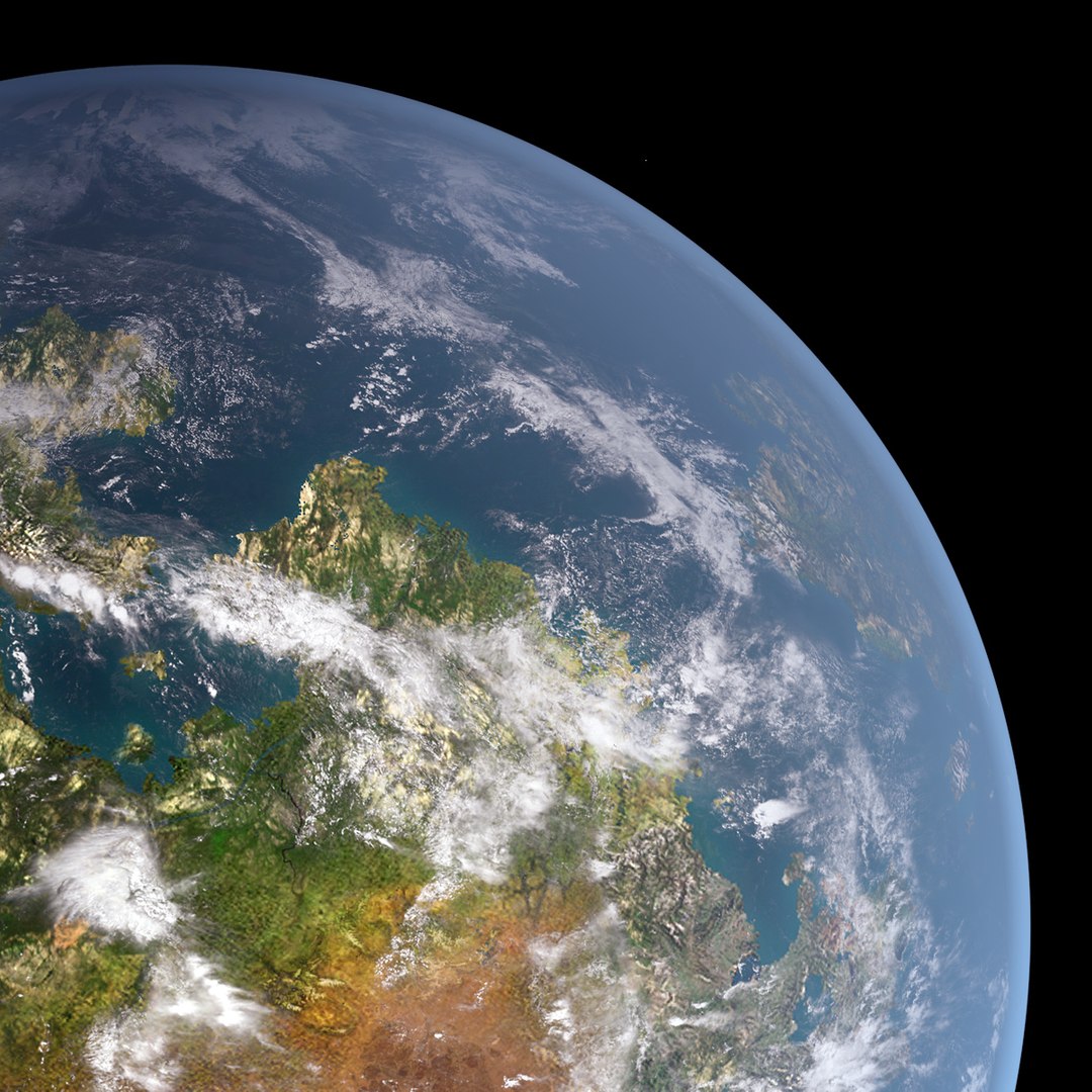 Fictional Alien Planet - 8k - Collection VOL II 3D Model - TurboSquid ...