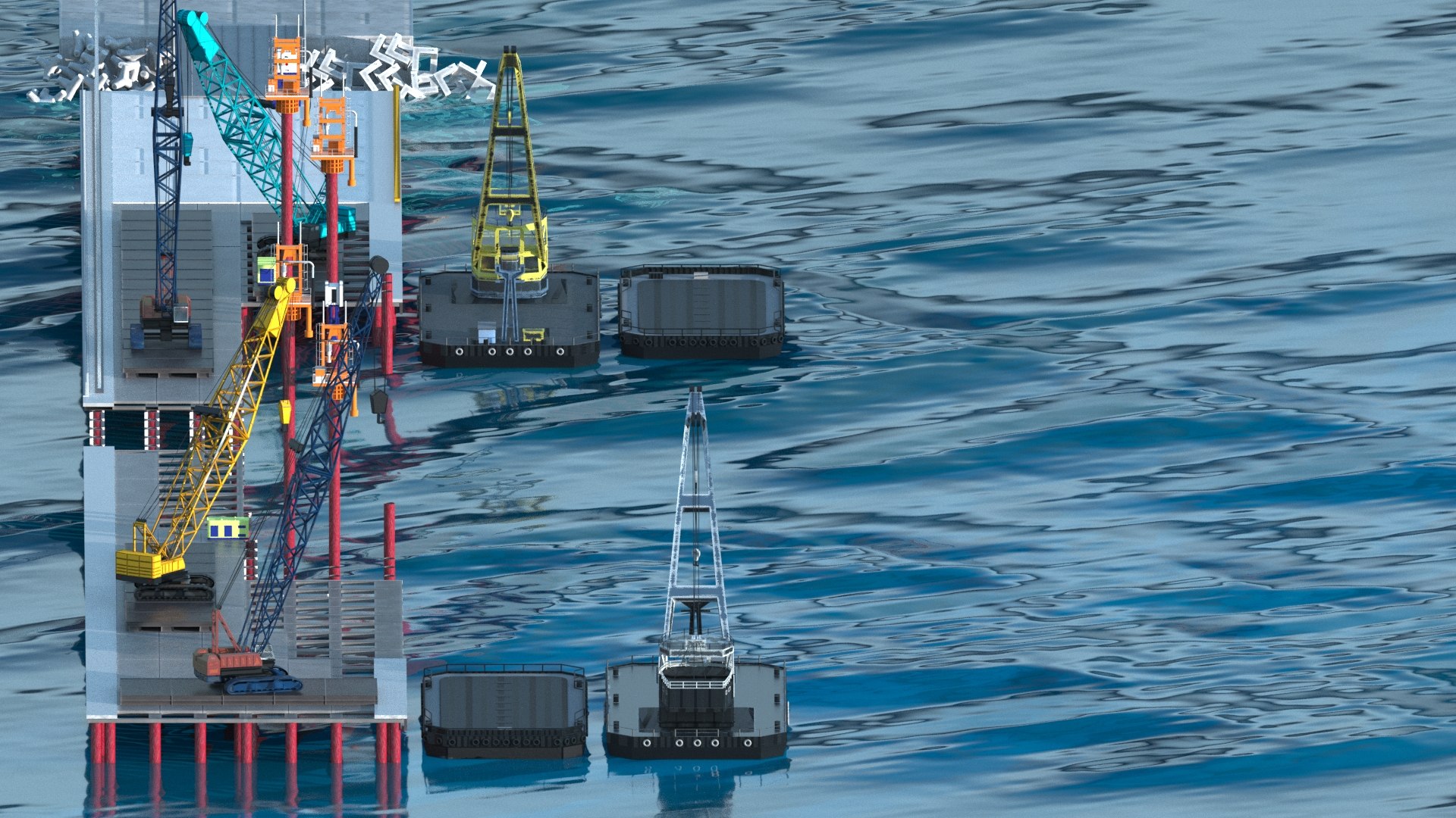 3D Model Berth Construction - TurboSquid 2144204