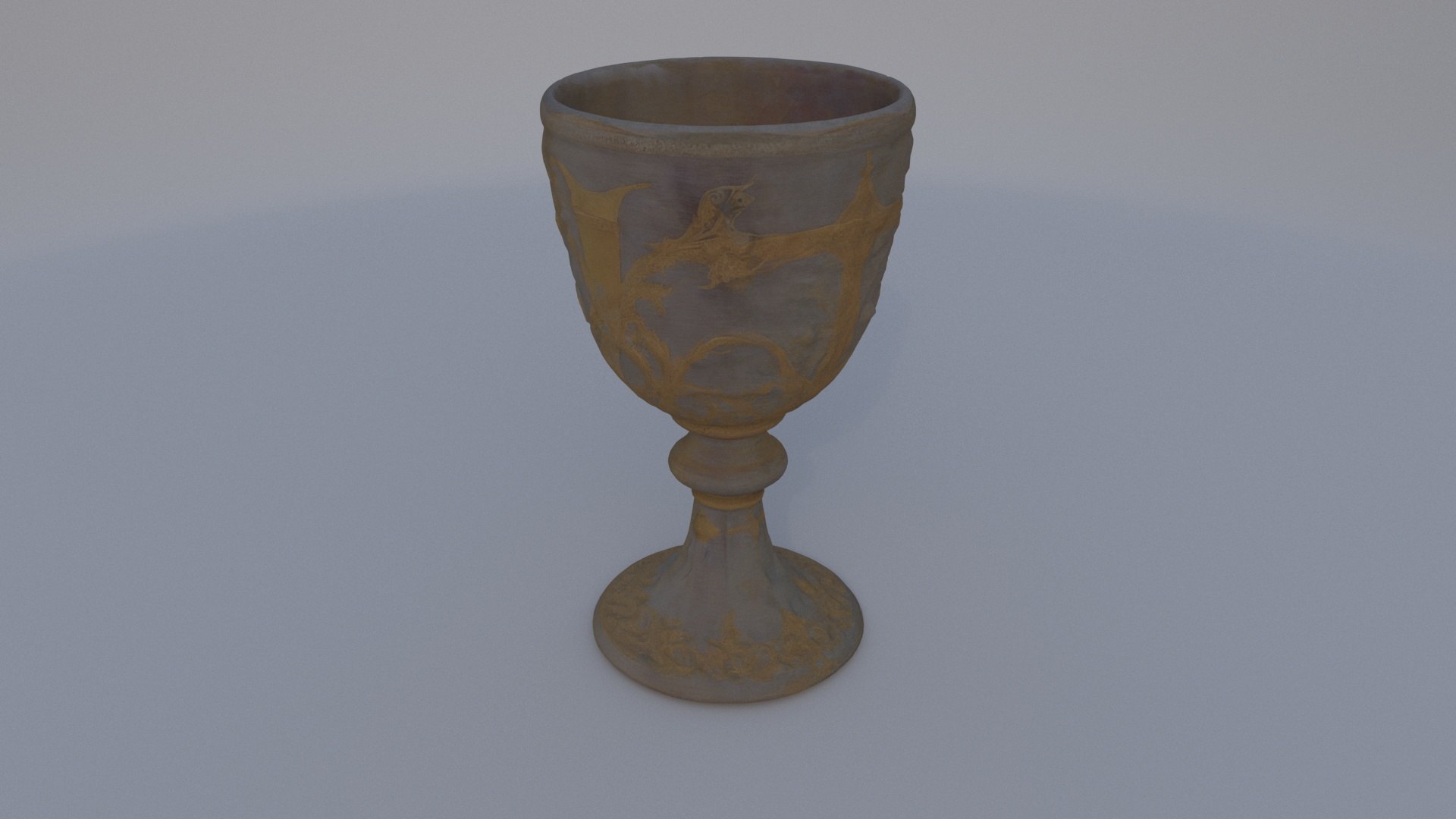 Ceremonial Wedding Chalice 3D Model - TurboSquid 2327241
