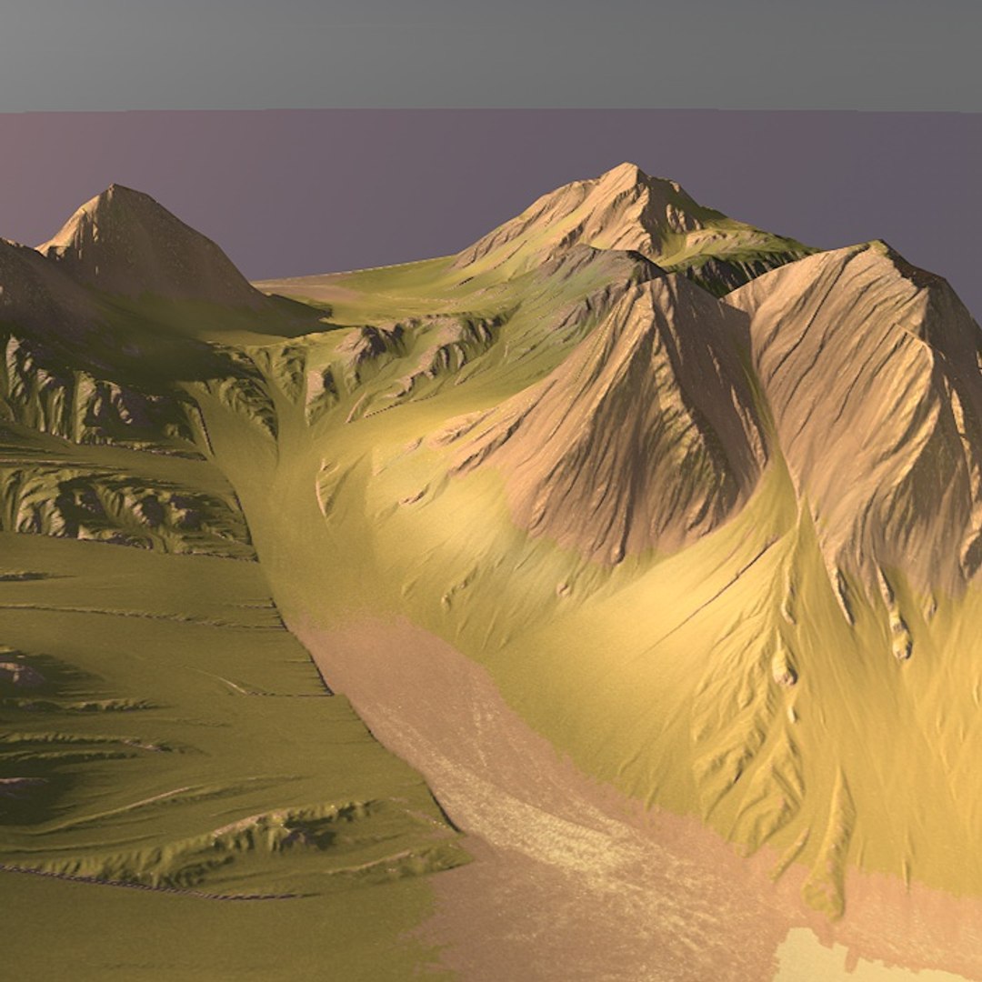 3d Model Mountain Games Maps