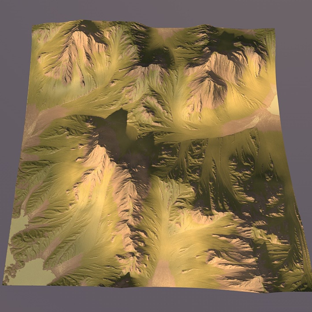 3d Model Mountain Games Maps