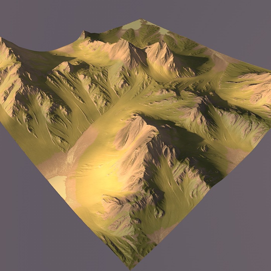 3d Model Mountain Games Maps