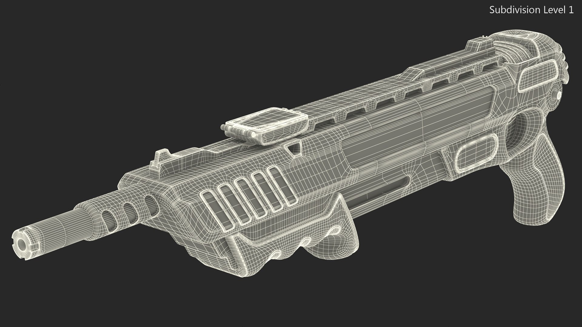 Garden Salt Gun Bug-a-Salt Yellow 3 3D Model - TurboSquid 2190608