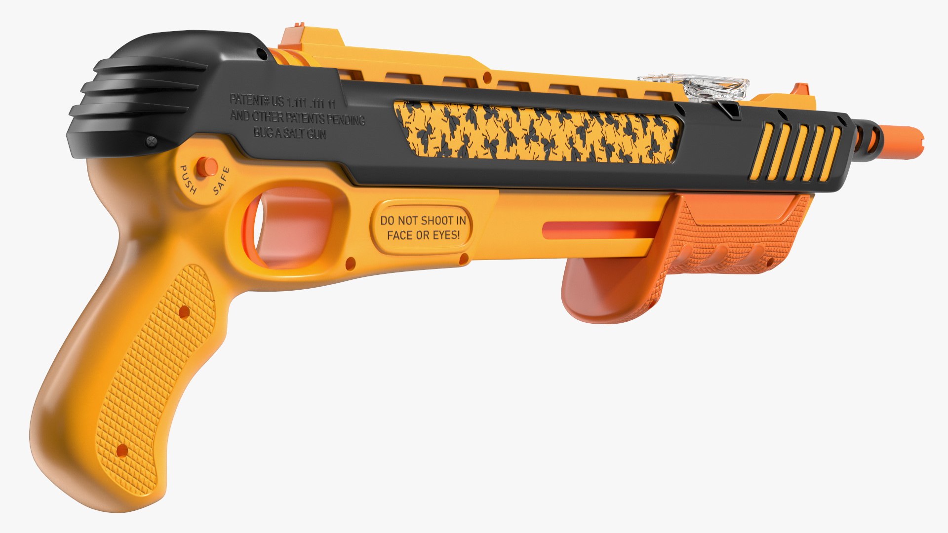 Garden Salt Gun Bug-a-Salt Yellow 3 3D Model - TurboSquid 2190608