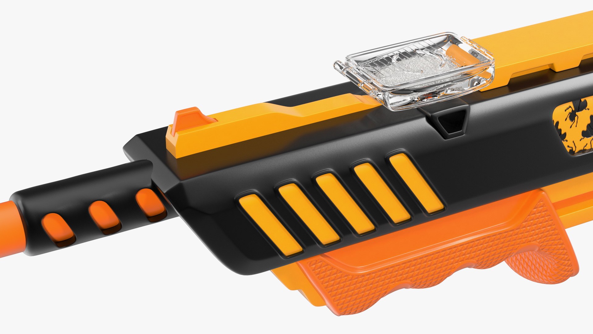 Garden Salt Gun Bug-a-Salt Yellow 3 3D Model - TurboSquid 2190608
