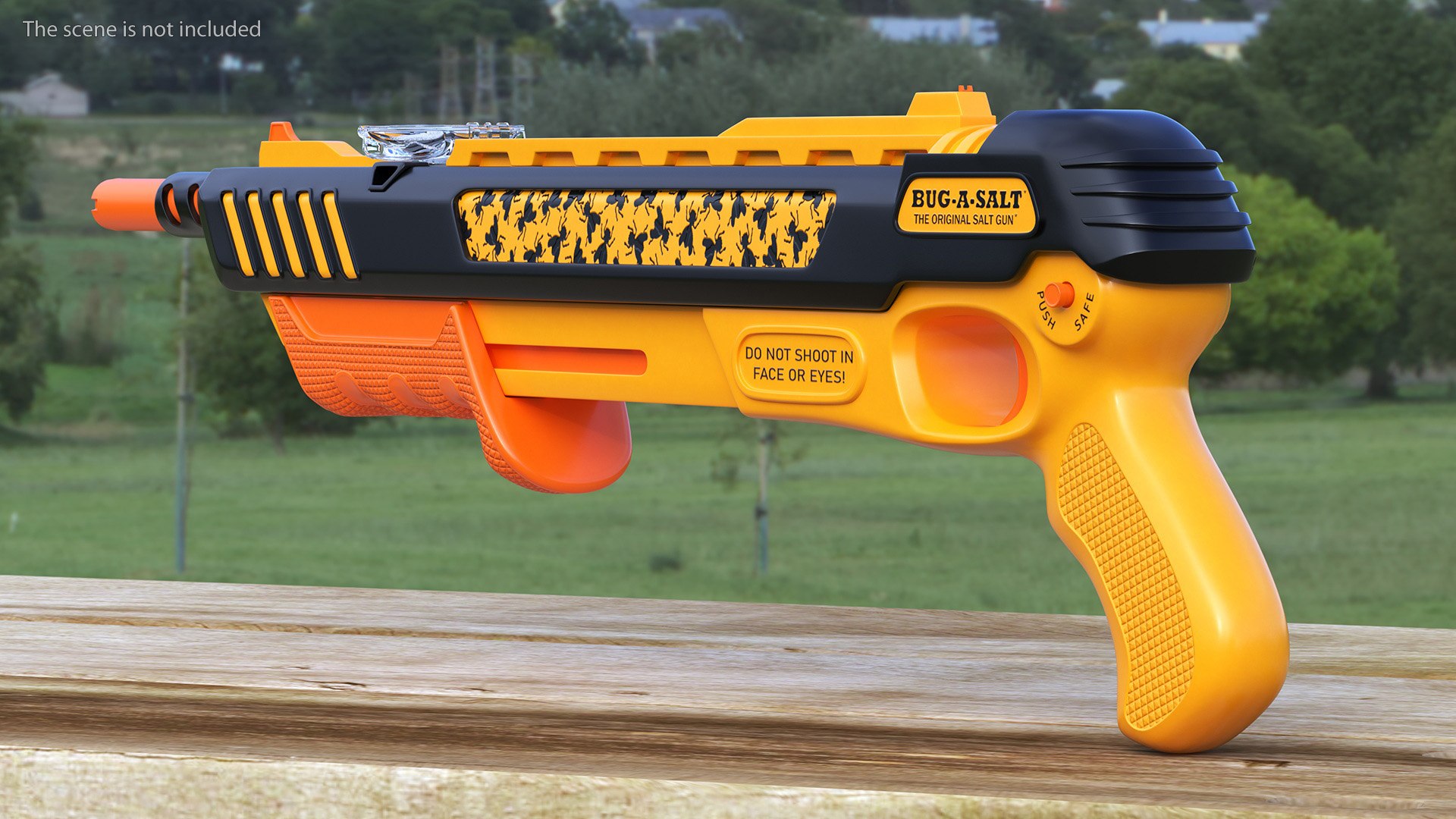 Garden Salt Gun Bug-a-Salt Yellow 3 3D Model - TurboSquid 2190608