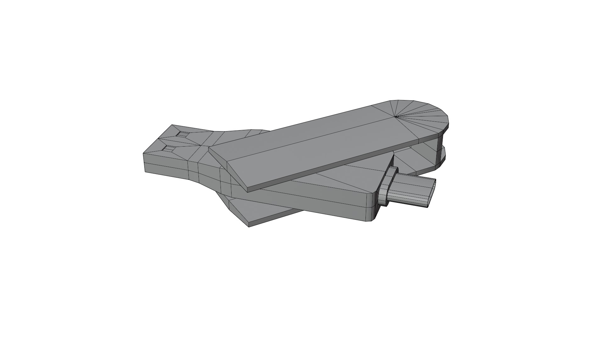3D FlashDrive Low Poly - TurboSquid 2278472
