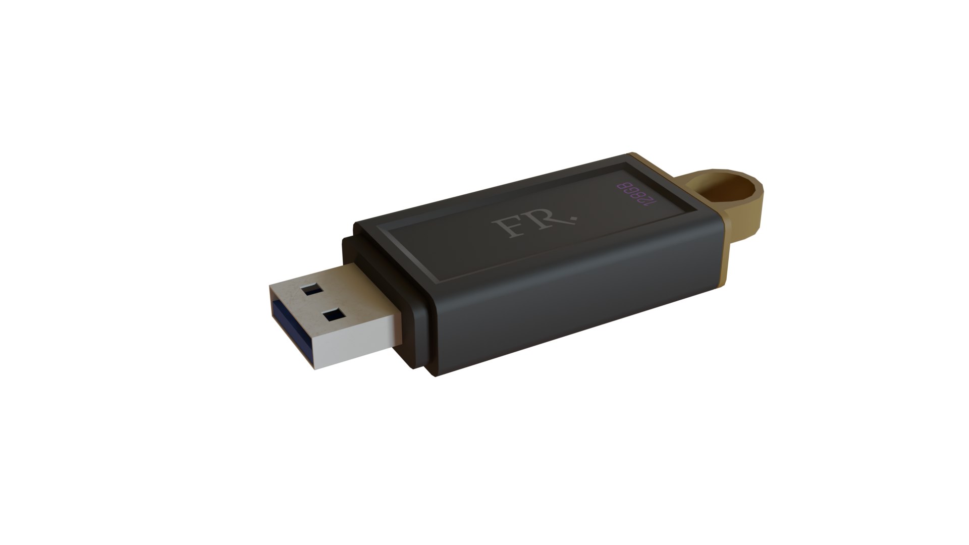 3D FlashDrive Low Poly - TurboSquid 2278472