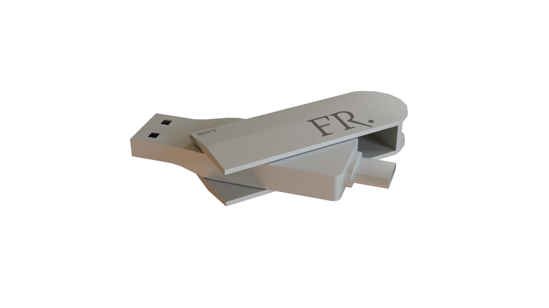 3D FlashDrive Low Poly - TurboSquid 2278472
