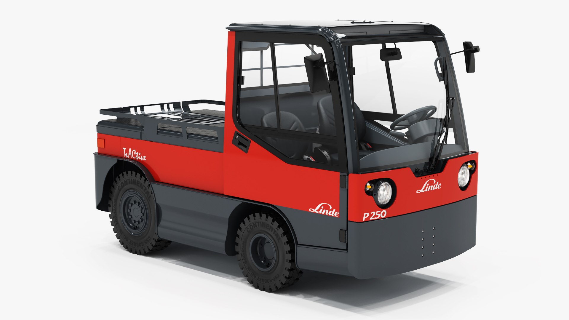 Tow Tractor Linde P250 3D Model - TurboSquid 1941713