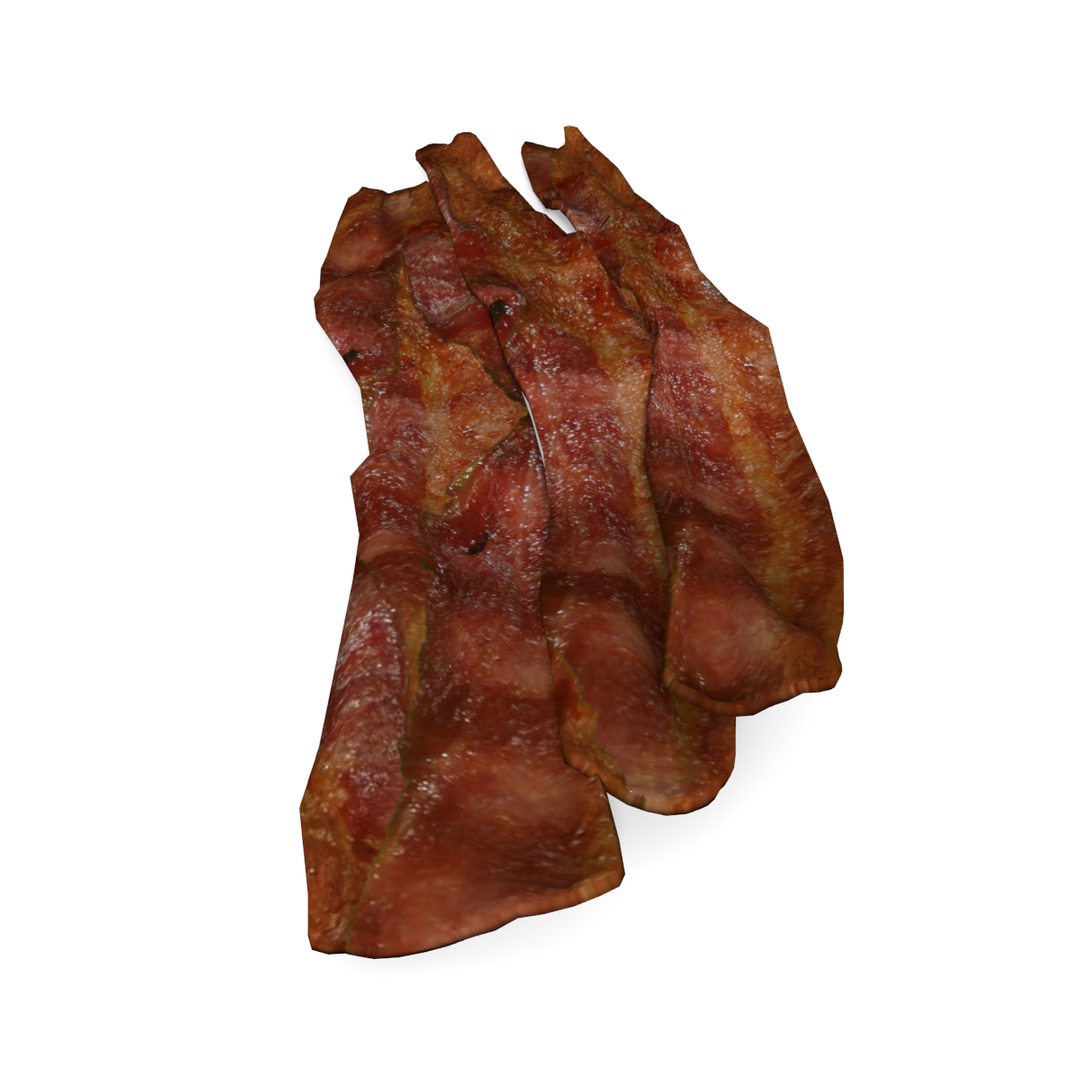 bacon 3d model