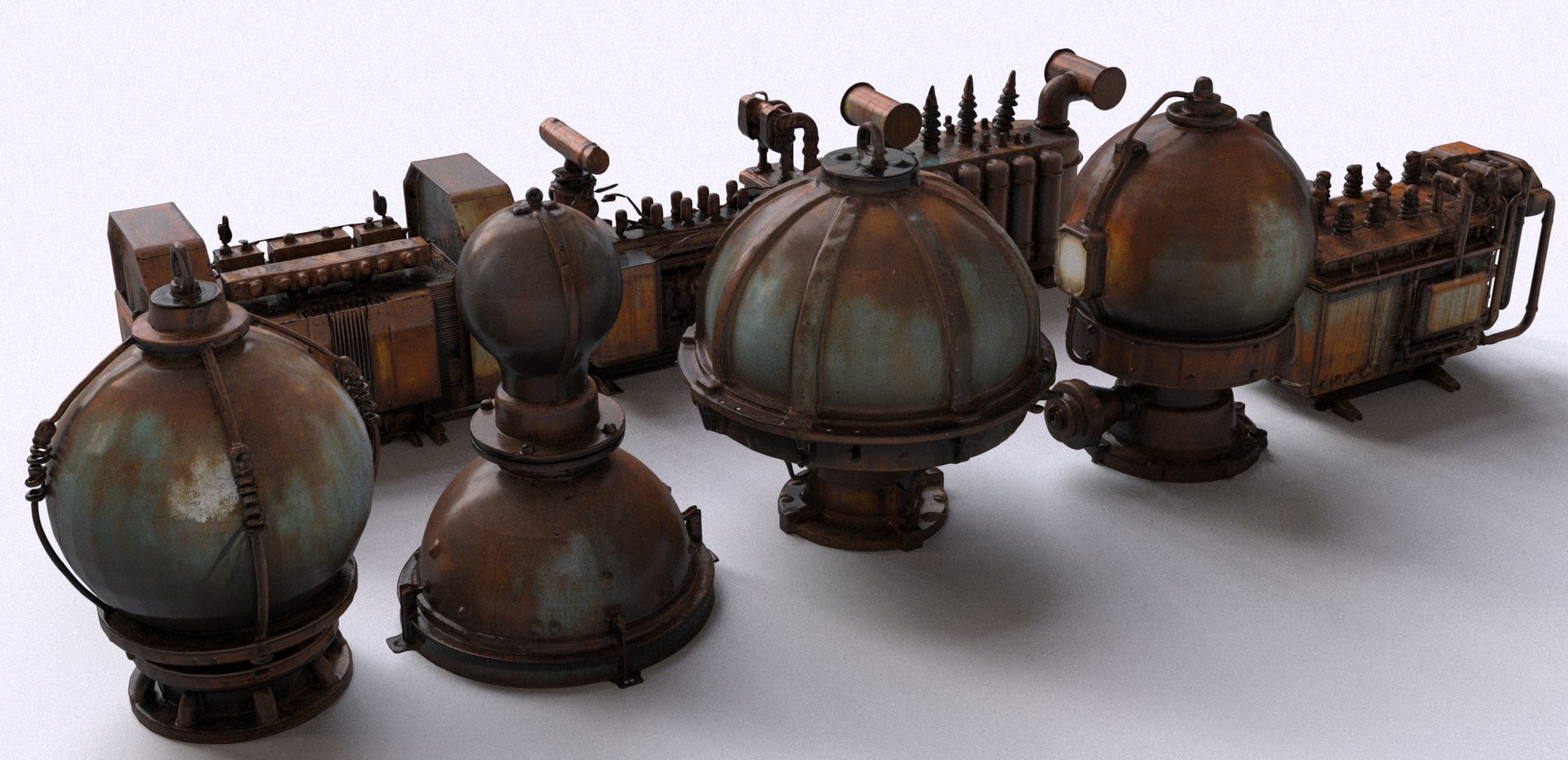 3D Model Factory Equipment Pack - TurboSquid 2333691